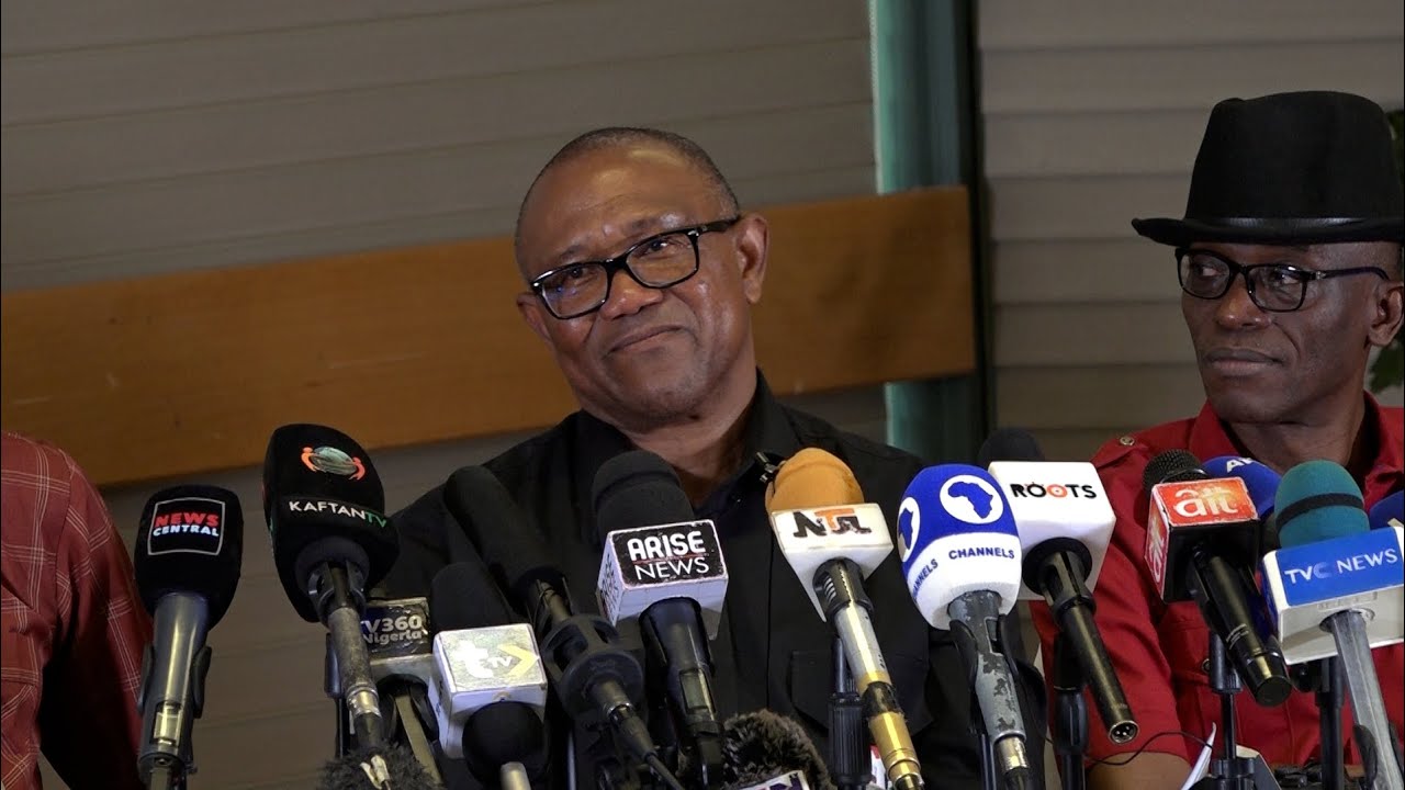 Watch The Emotional Moment Peter Obi Cry Bitterly While Addressing ...