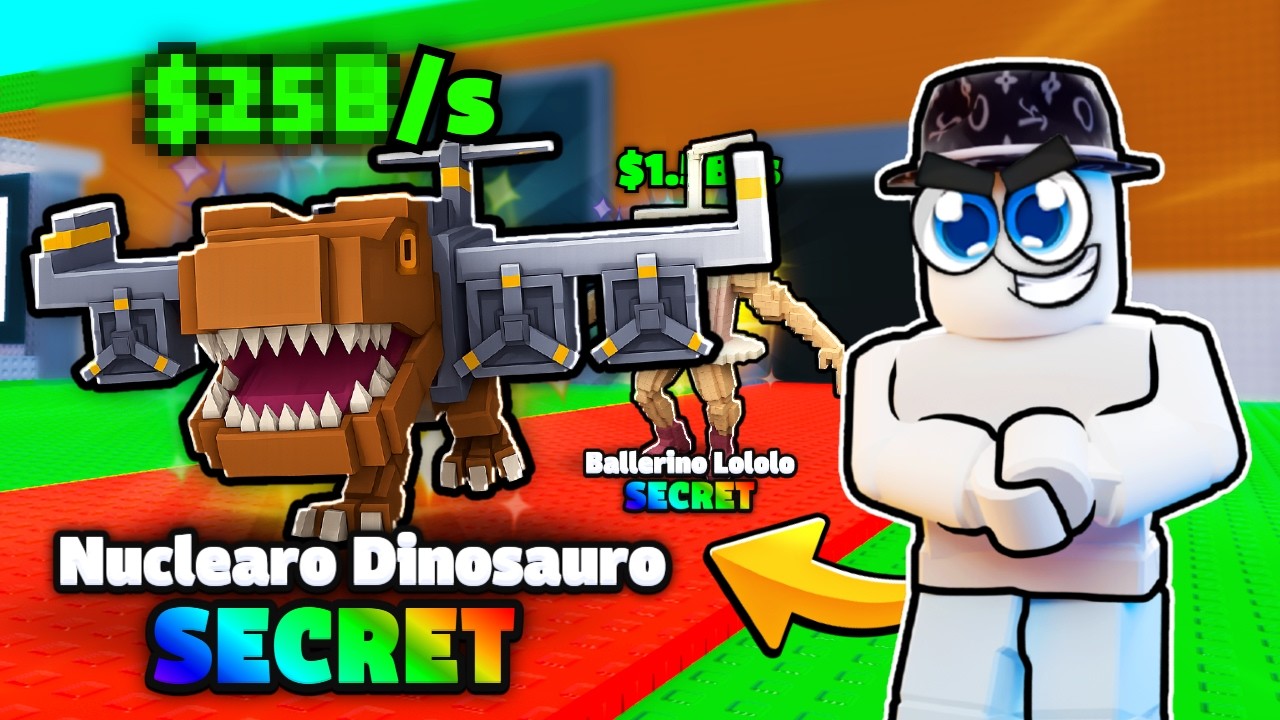 How To Unlock NEW SECRET NUCLEARO DINOSAURO in Steal A Brainrot! - YouTube