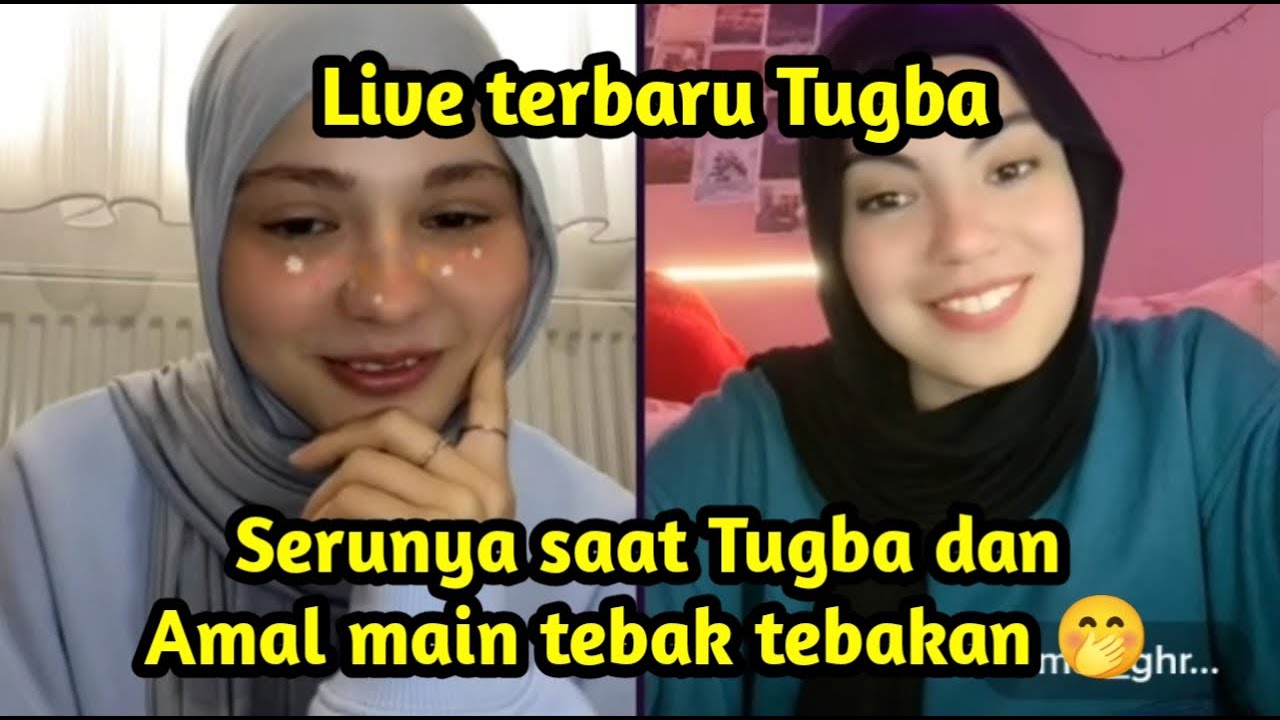 Serunya Saat Tugba Dan Amal Main tebak tebakan 🤭 || Live terbaru Tugba ...