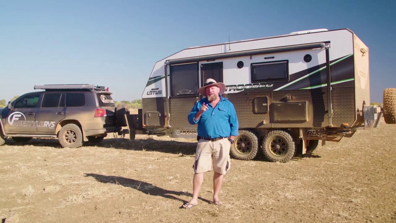 Macca takes a look at the ins and outs of the Trooper - YouTube