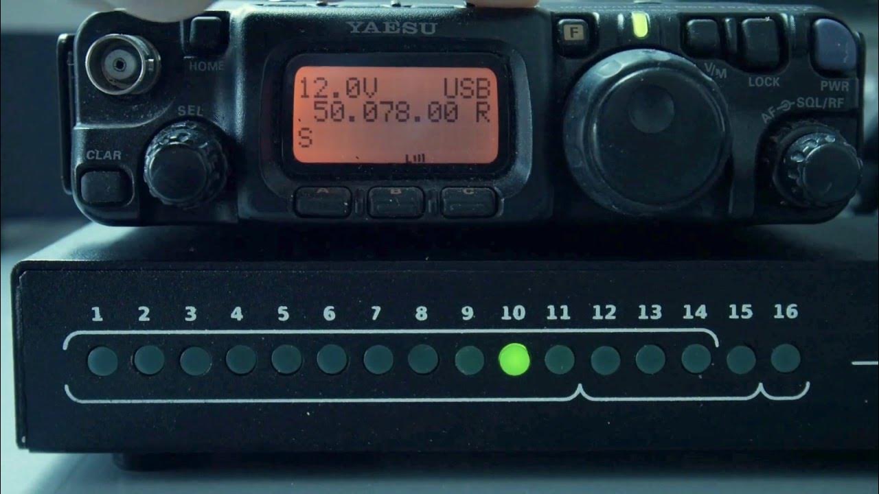 Band Decoder for Arduino - YAESU CAT - FT-817 - YouTube