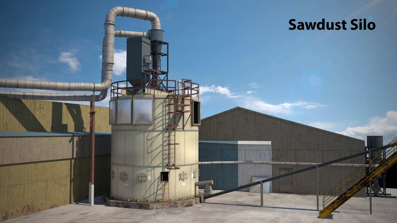 Sawdust Silo Overview - YouTube