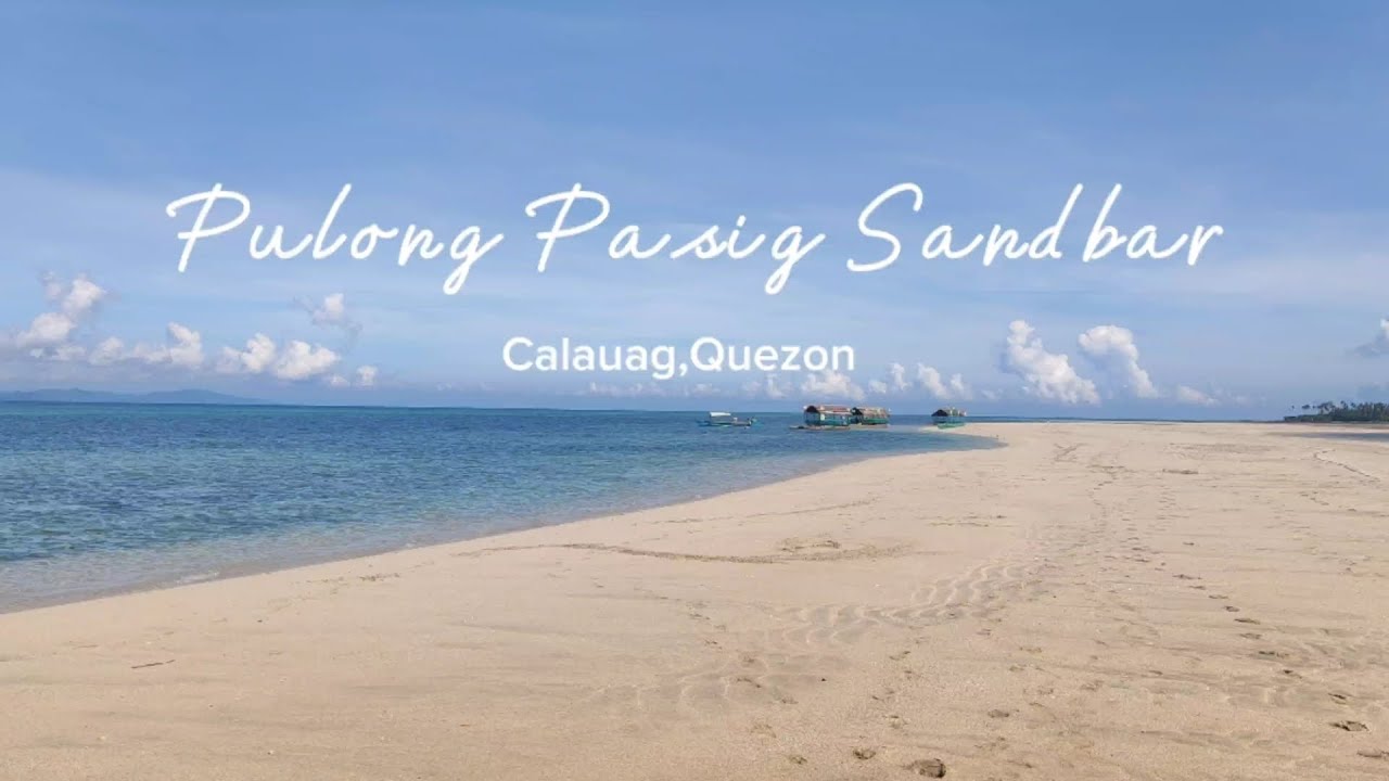 Pulong Pasig Sandbar.(Poco F3 4k-60fps gcam) - YouTube