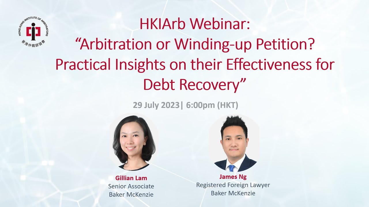 2023.08.29- HKIArb Webinar by Ms. Gillian Lam & Mr. James Ng - YouTube