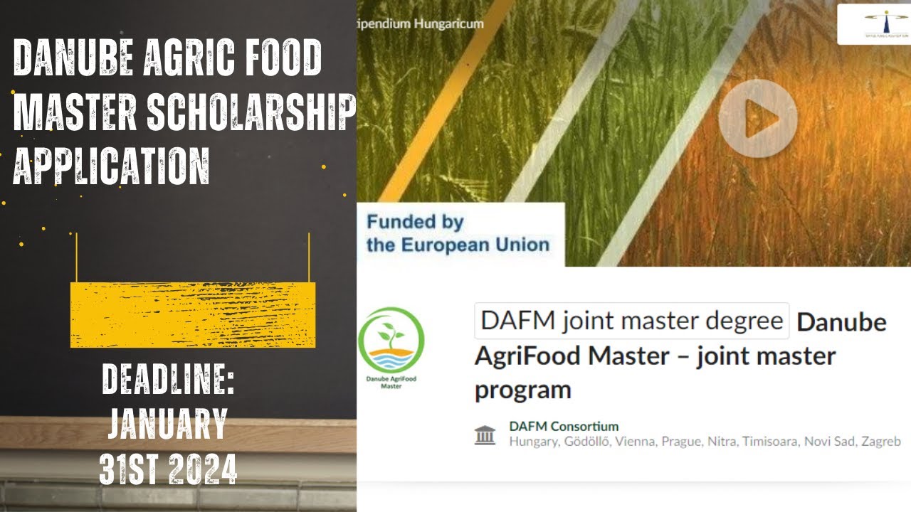 How to apply for DAFM Agric Mater food program 2024| SOP Sample ...
