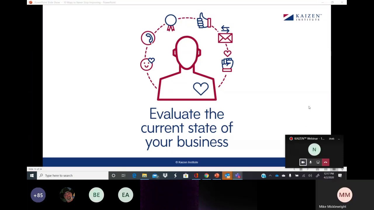 KAIZEN™ Webinar 10 Ways to Never Stop Improving - YouTube