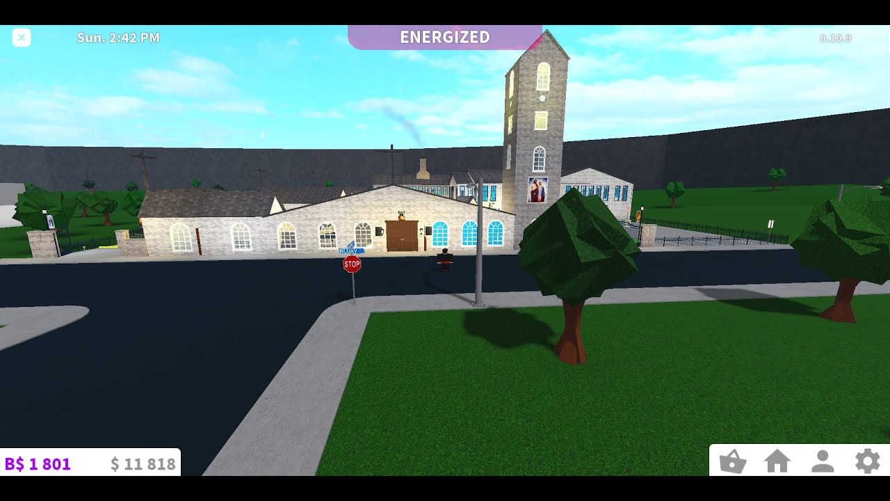 Taking A Tour At St. Mary's Church In Bloxburg. - YouTube