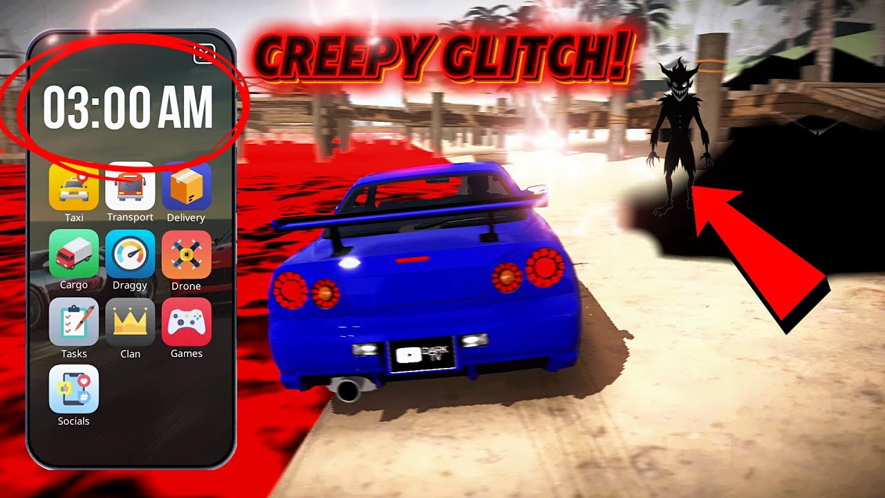 Something's WRONG With This Game!? (DON’T PLAY AT 3AM) - Car Parking ...