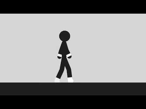 24fps walking animation - YouTube