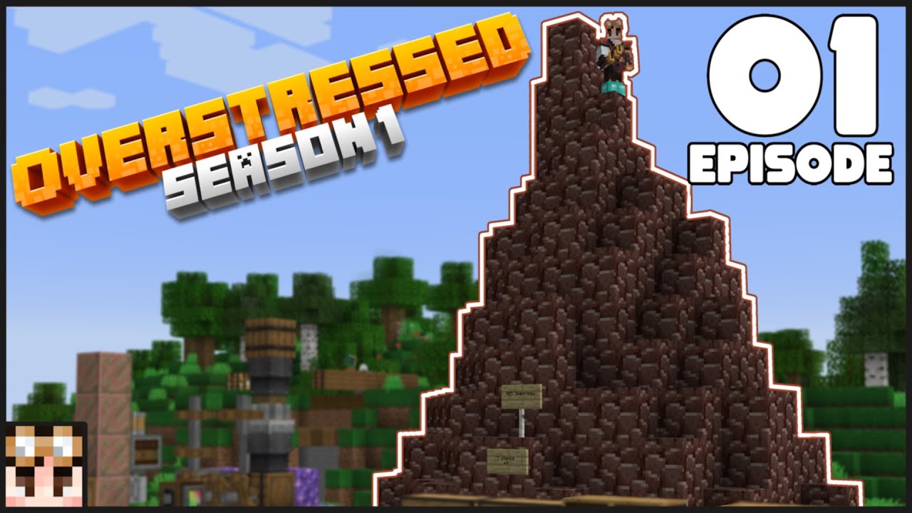 OverStressed Episode 1 - A pile of debris (Create Mod SMP) - YouTube