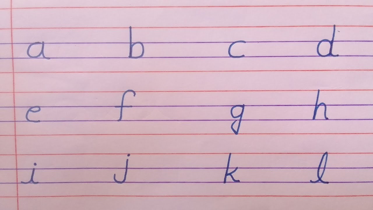 Small letter | abcd | letter | abc for kids | small letter for kids ...