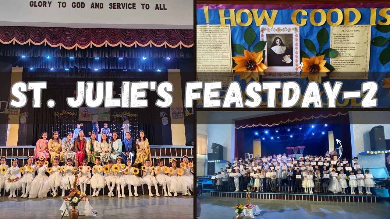 Happy feast day #st.julie's Feast Day part 2 #nda #darjeeling #students ...
