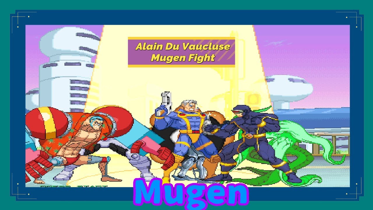 Mugen : Cyborg Heroes Vs Cyclops (Request) - YouTube