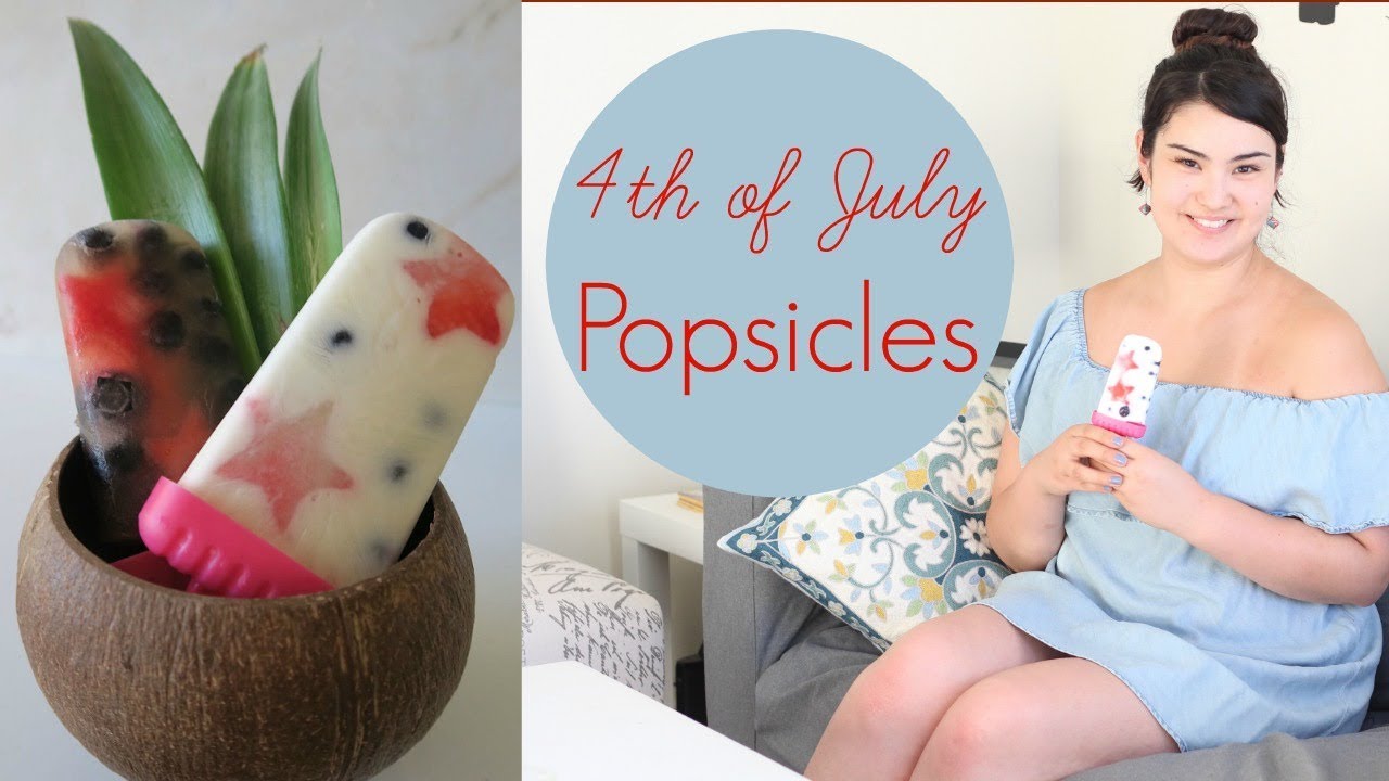 4th of July Popsicles - YouTube