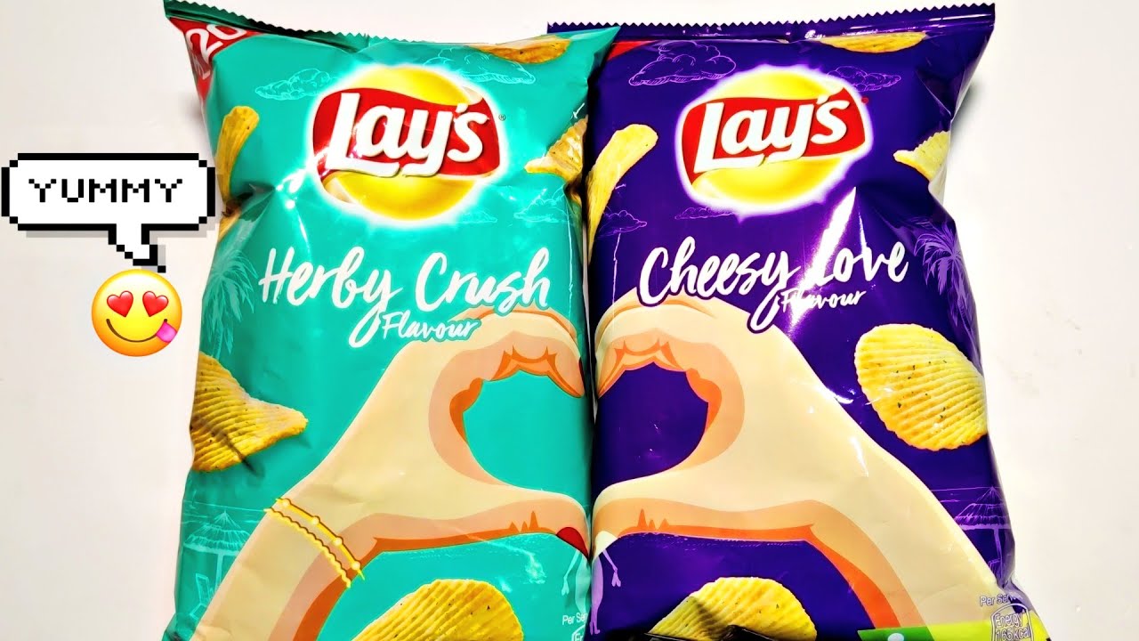 Lays Cheesy Love & Herby Crush Taste, Price, Quantity, Ingredients ...