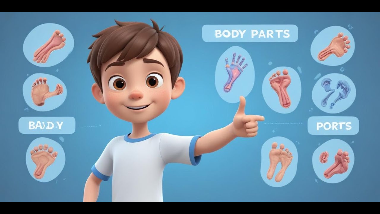 Fun & Easy Body Parts Learning for Kids | Educational & Interactive ...
