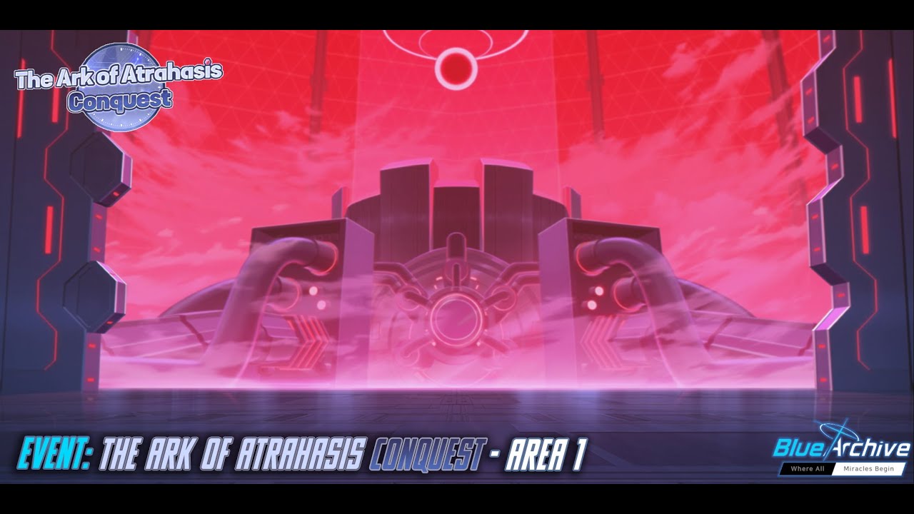 Blue Archive - The Ark of Atrahasis Conquest (Event) - Zone 1 - YouTube