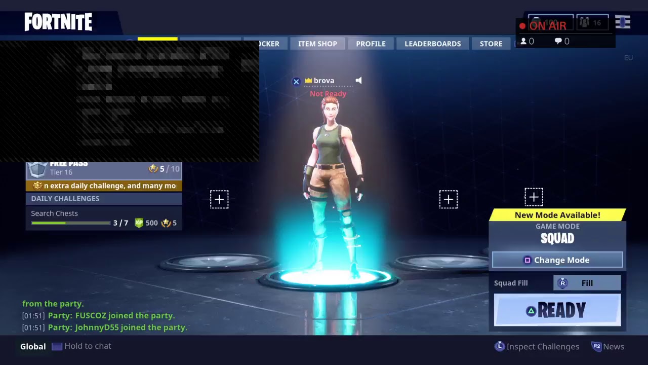 English Fortnight solo play - YouTube