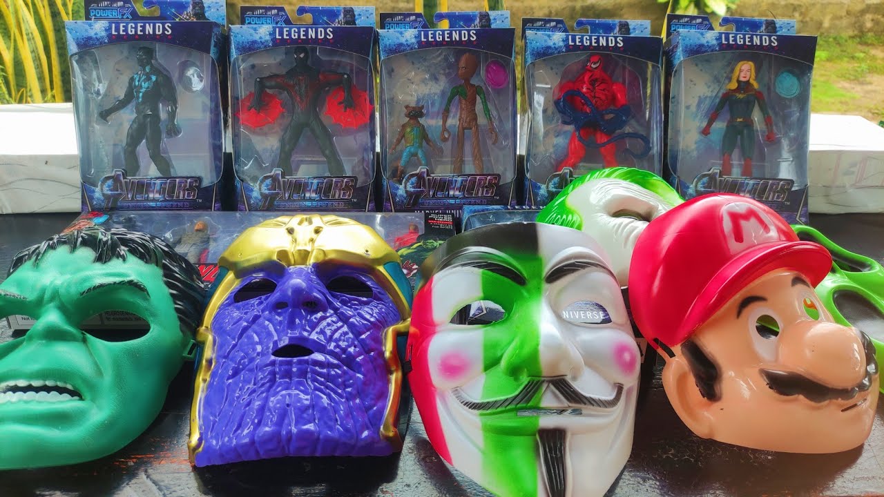 AVENGERS TOYS/Action Figures/Unboxing/Cheap Price/Ironman,Hulk,Thor ...