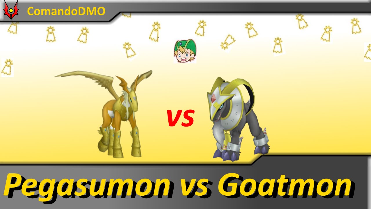 [Desafio] Batalha das Armor Hope Pegasumon vs Goatmon - YouTube