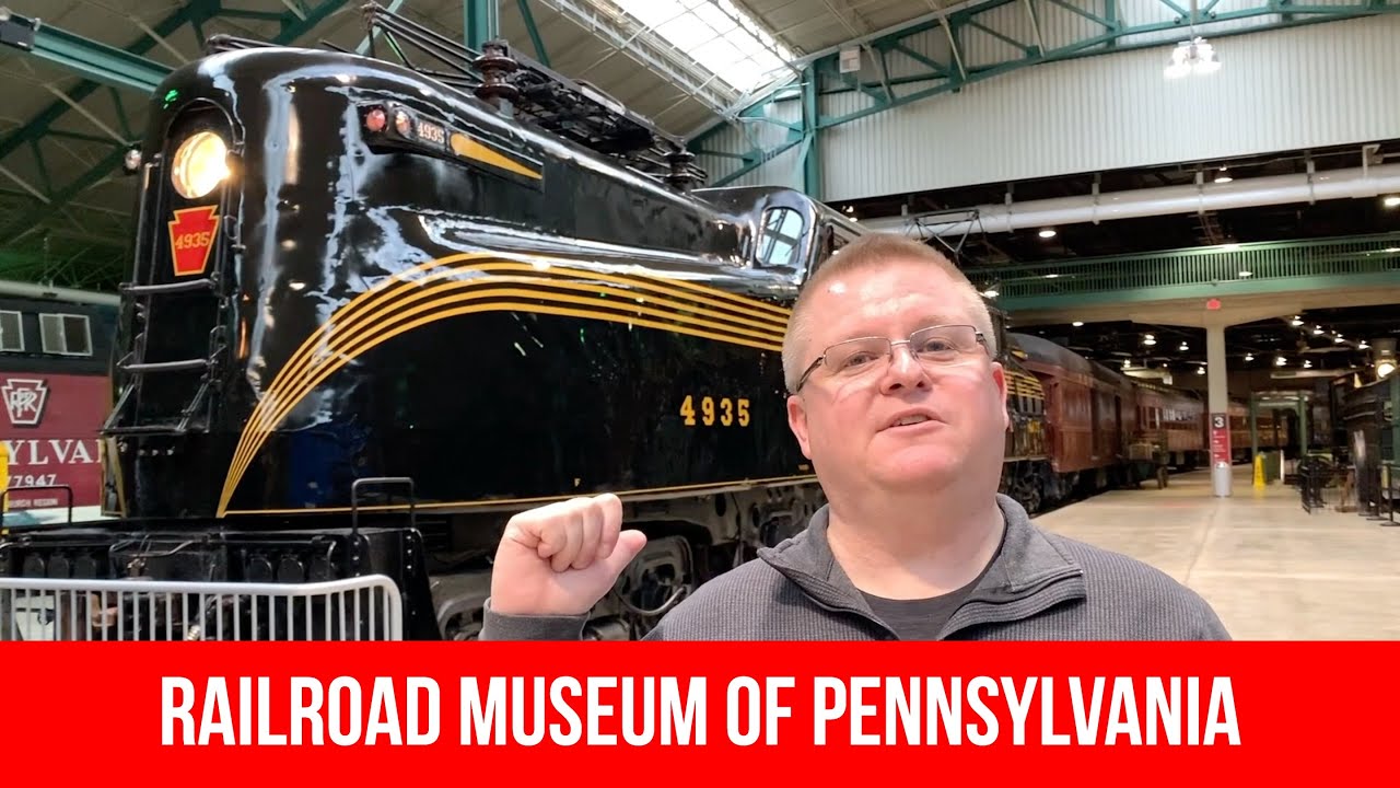 Visiting the Railroad Museum of Pennsylvania - YouTube