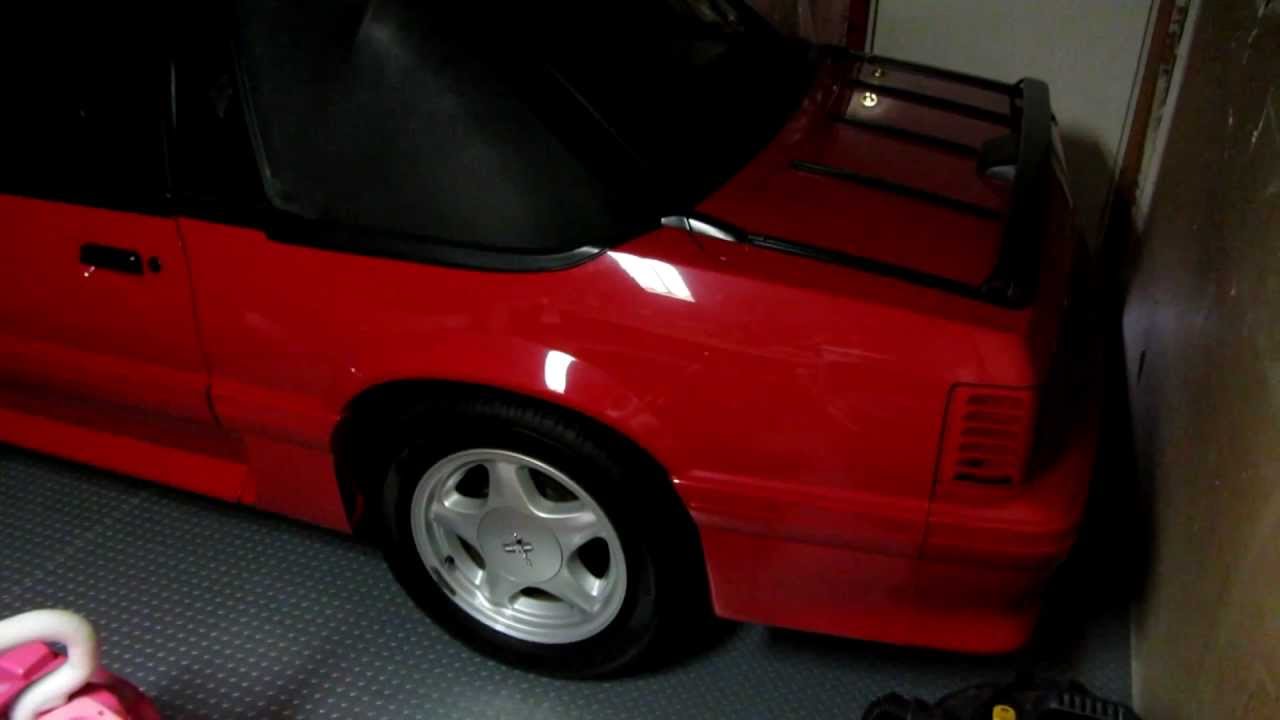 Clean fox body mustang - YouTube