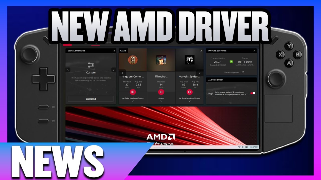 Lenovo Legion Go: NEW AMD 25.2.1 GPU Driver Released & Install Guide ...