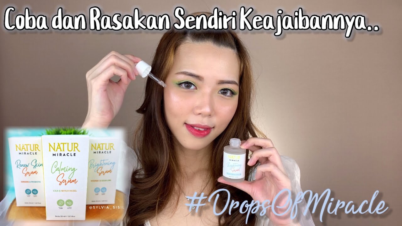 TRY AND REVIEW NATUR MIRACLE FACE SERUM | Result after 7 DAYS - YouTube