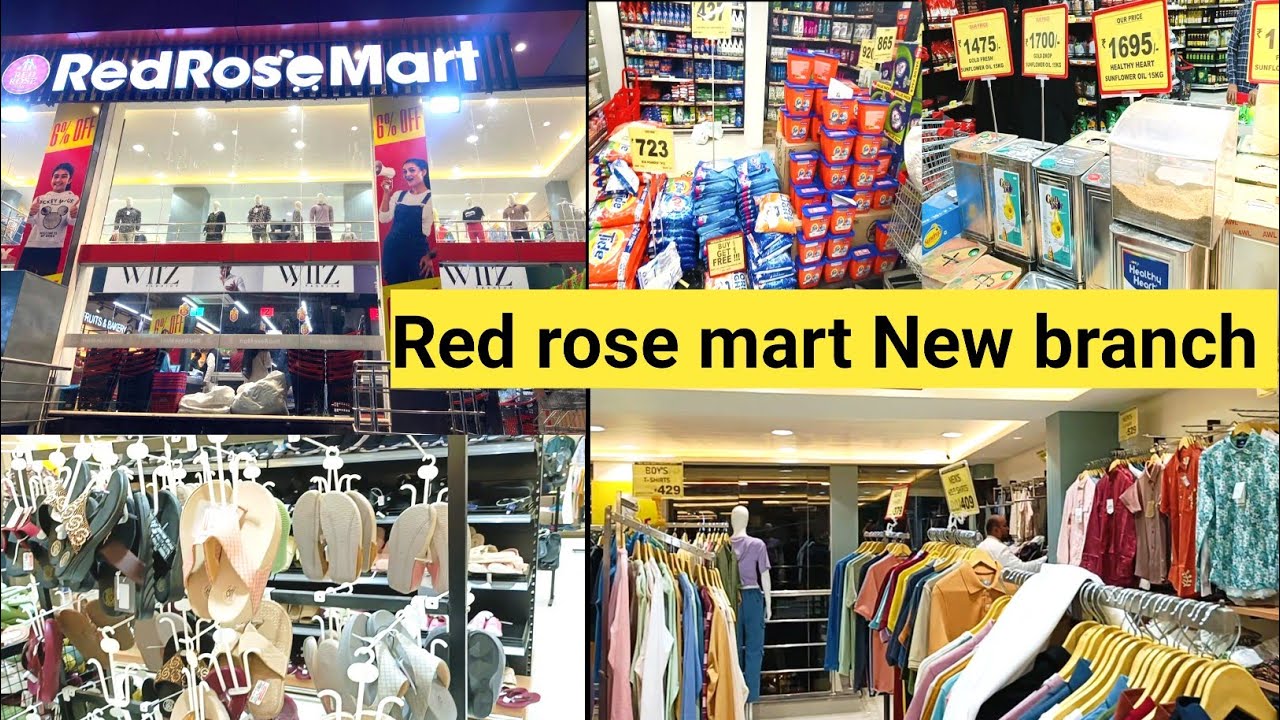 Red Rose Mart New Branch at Kanchanbagh|Red Rose Mart Complete Tour ...