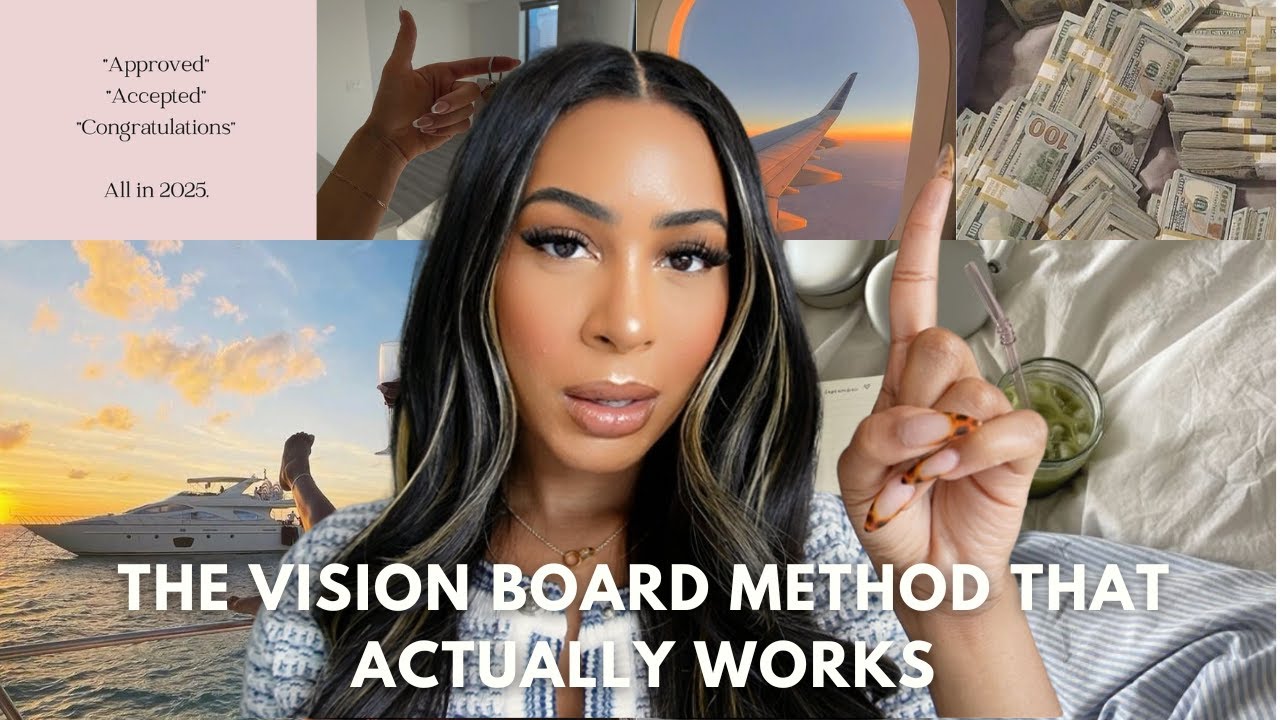 how to make a VISION BOARD that ACTUALLY WORKS (mine always come true ...