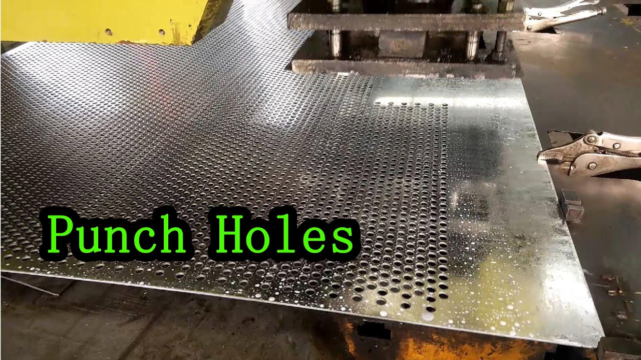 New Punching Products - Punch Intensive Holes In Thick Steel Plate ...