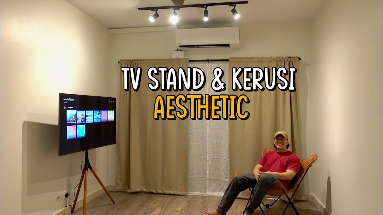 TV Stand Ala Korea & Kerusi Aesthetic - YouTube