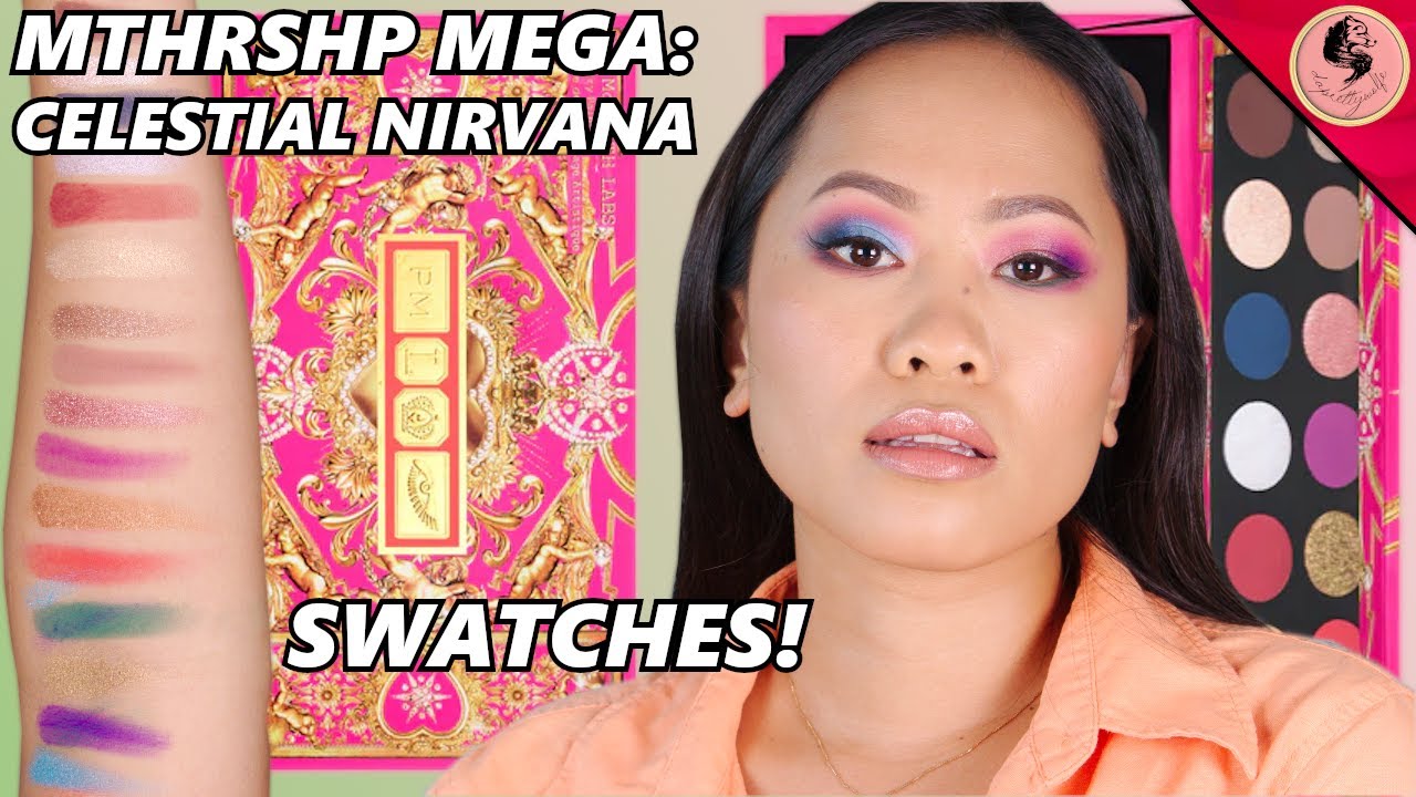 PAT McGRATH CELESTIAL NIRVANA eyeshadow | SWATCHES ONLY! - YouTube