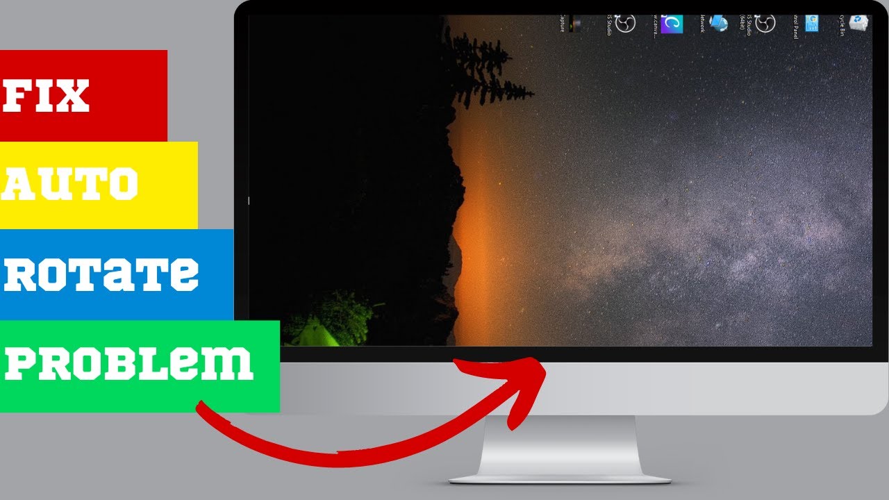 How to Fix Auto Rotate Screen issue in Pc or Laptop in any Window @AI_M ...