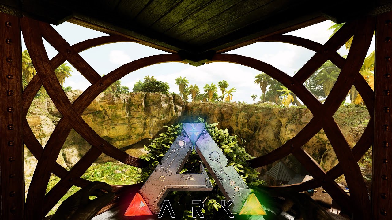 Pirate Cove - Staircase Hideout | ARK Survival Ascended - YouTube