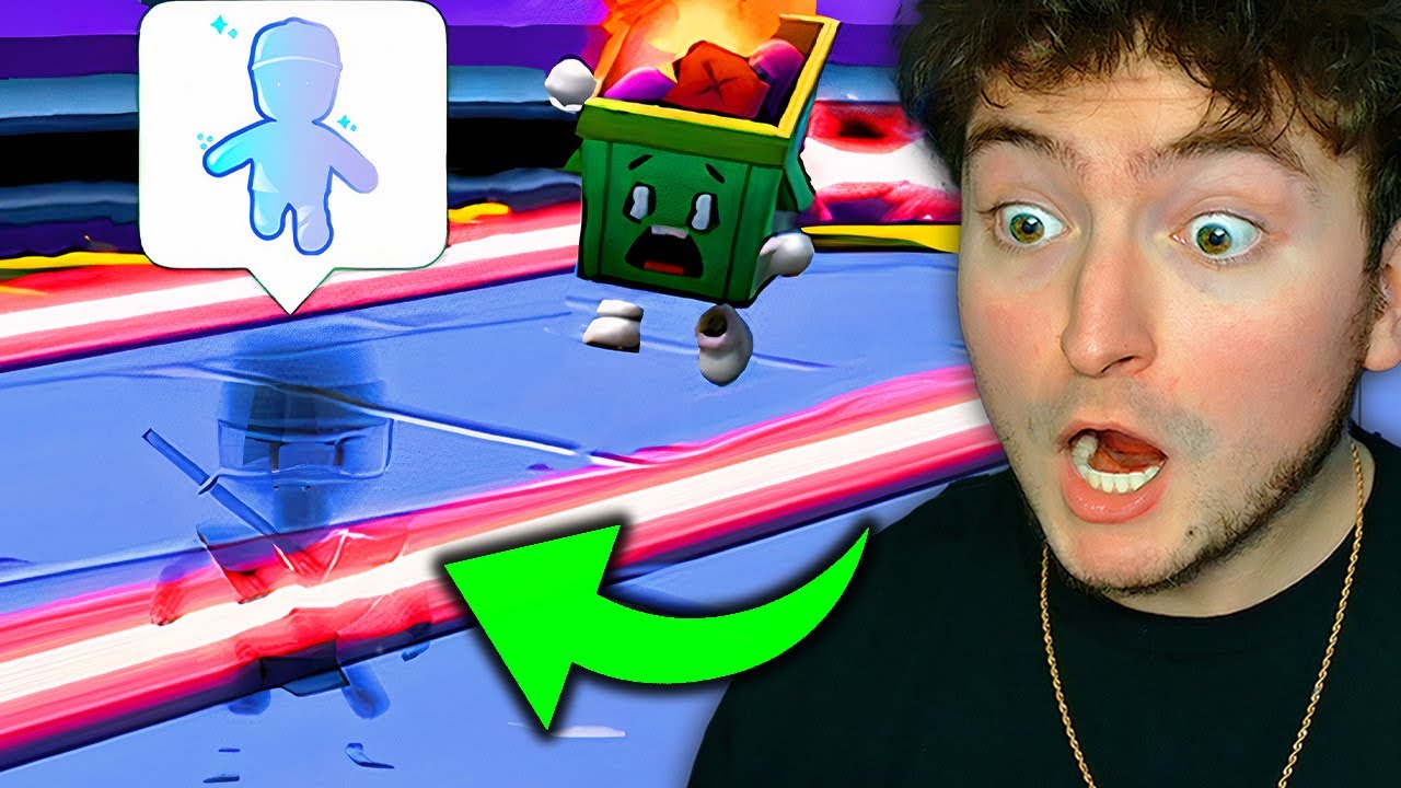 USING NEW *INVISIBILITY* EMOTE in Stumble Guys - YouTube