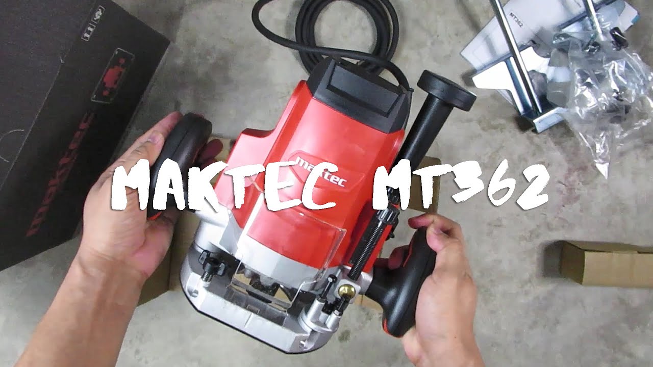Mesin Profil Router Maktec MT362 MT 362 - YouTube