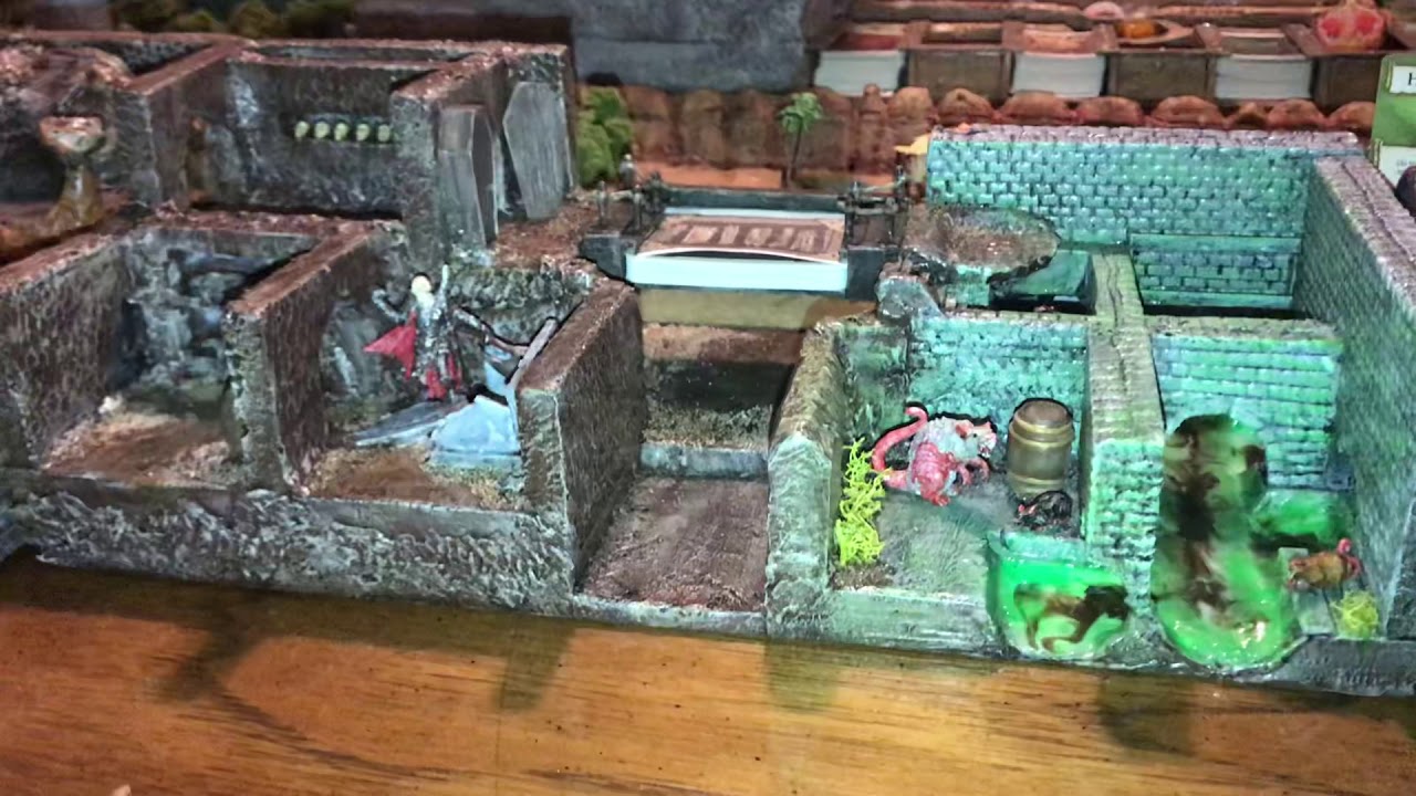 The Deep Realms expansion 3D Talisman board creation - YouTube