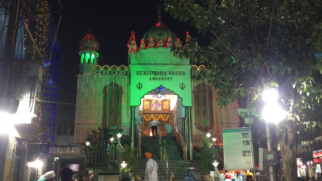 Guru Nanak Jayanti on Karthik Pournami at Ameerpet Gurudwara - YouTube