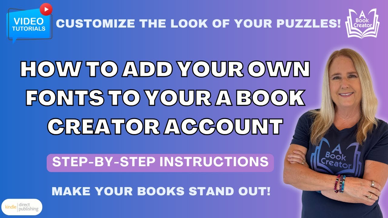 Custom Puzzle Books With Your Fonts! - YouTube
