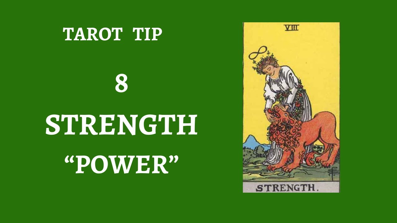 Major Tarot Card #8: STRENGTH - YouTube
