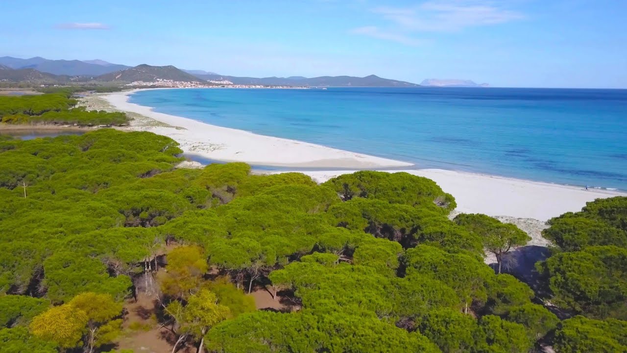 Una delle spiagge più belle di Siniscola Santa Lucia Sardegna 4k - YouTube