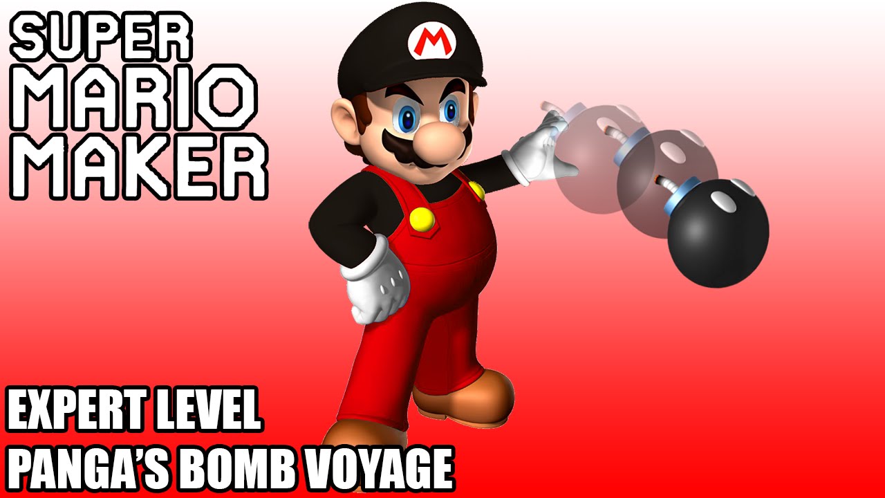 Super Mario Maker - Panga's Bomb Voyage Beaten (Expert Level) - YouTube