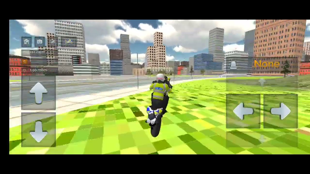 first time I play police bike traffic cop - YouTube
