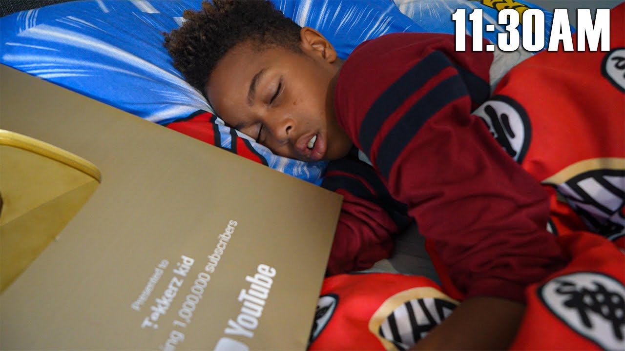 A VERY REAL MORNING ROUTINE! ft Tekkerz Kid JR - YouTube