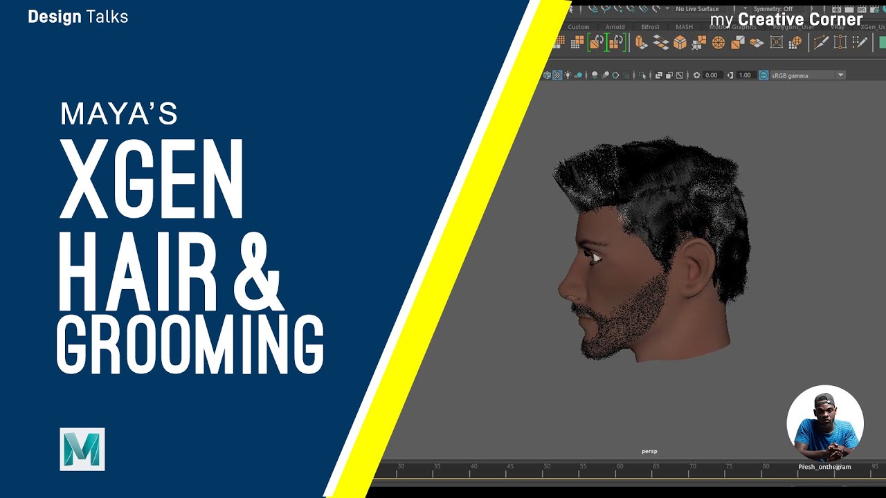 Creating Hair Using XGEN in MAYA - YouTube