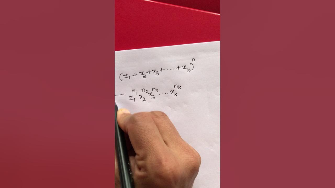 Multinomial Theorem - YouTube