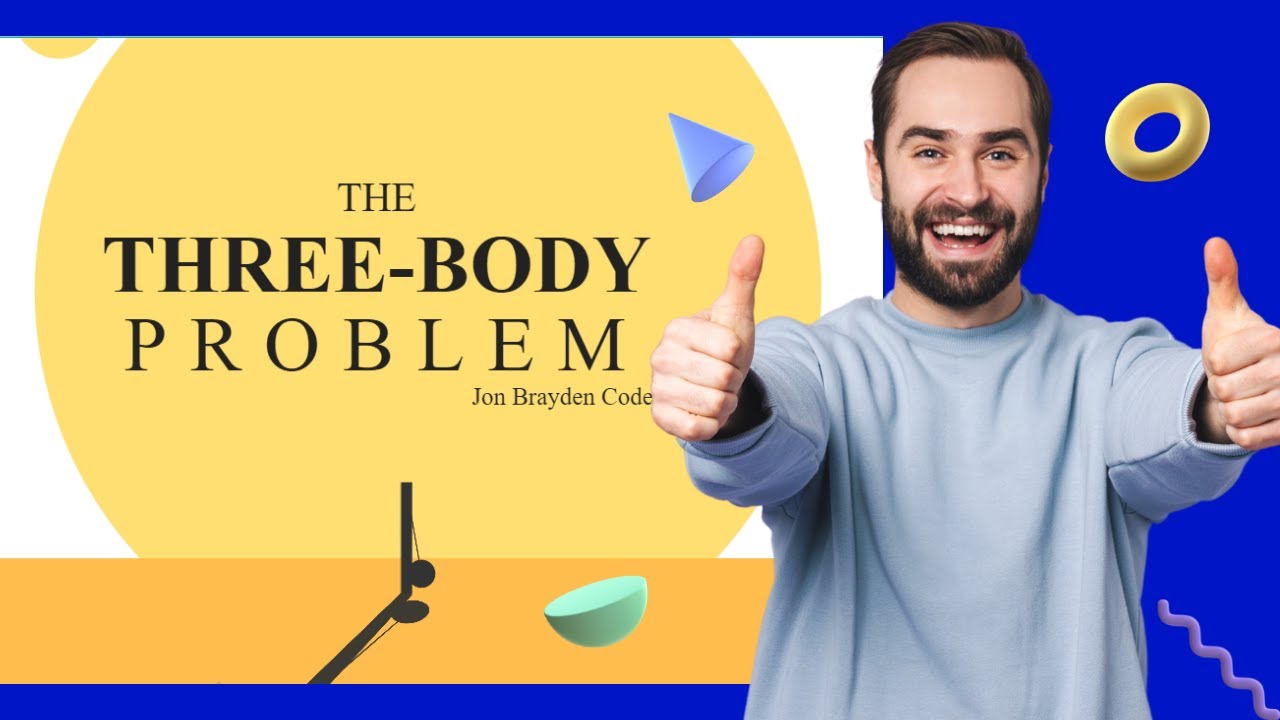 The Three Body Problem HTML CSS Animation Speed Code Time | Jon Brayden ...