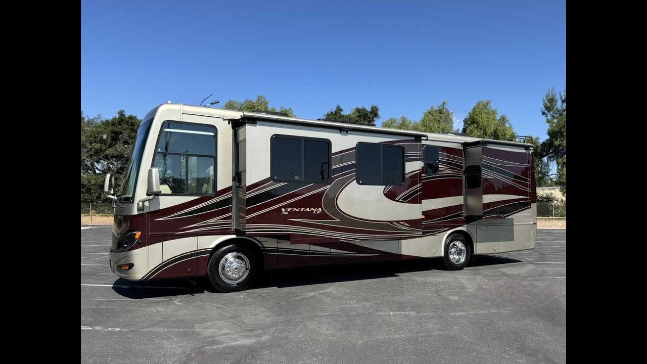 2012 Newmar Ventana LE 3634 340HP Cummins ISB Turbo Diesel Pusher Quad ...