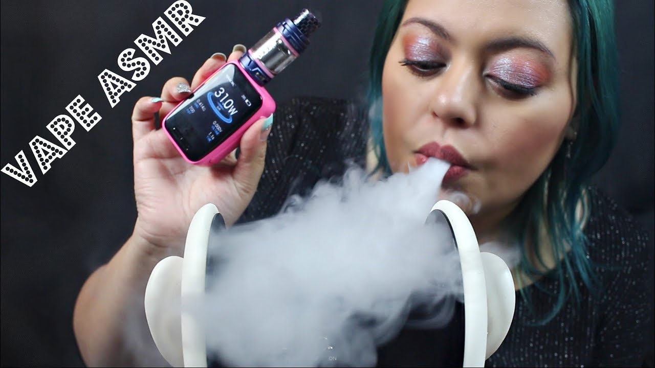 ASMR | CLOUD THERAPY| Vaping into Your Ears| 3Dio Whispers Pt. 2 - YouTube